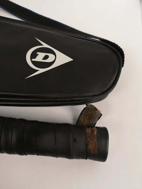 DUNLOP BLACK MAX Graphite Sports Squash Racket Blue/Black G3 G431 £5.95 ...