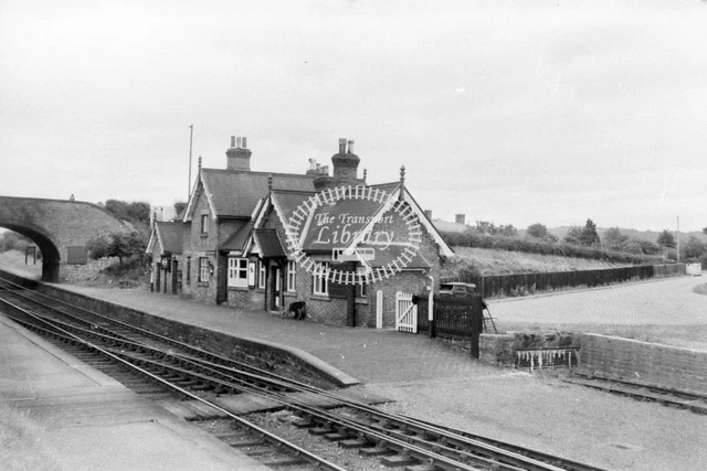PHOTO BR BRITISH Railways Station Scene - HOPTON HEATH £1.99 - PicClick UK