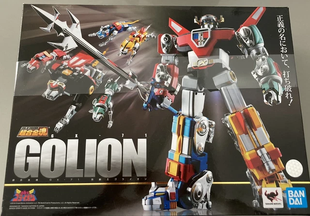 BANDAI METAL ROBOT Soul Of Chogokin GoLion Voltron Transforming Action ...