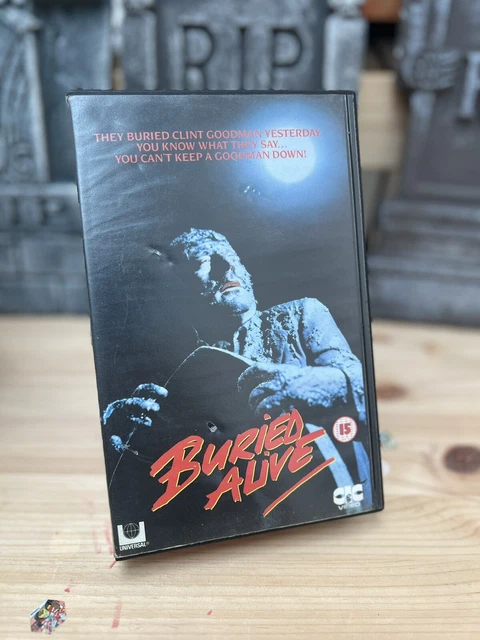 BURIED ALIVE VHS Horror Big Box Ex Rental Video £40.00 - PicClick UK