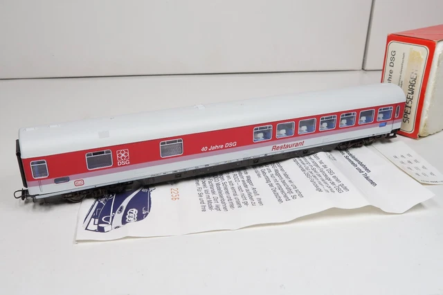 ROCO H0 SOMO Speisewagen "40 Jahre DSG" der DB - TOP + OVP EUR 1,00 - PicClick DE