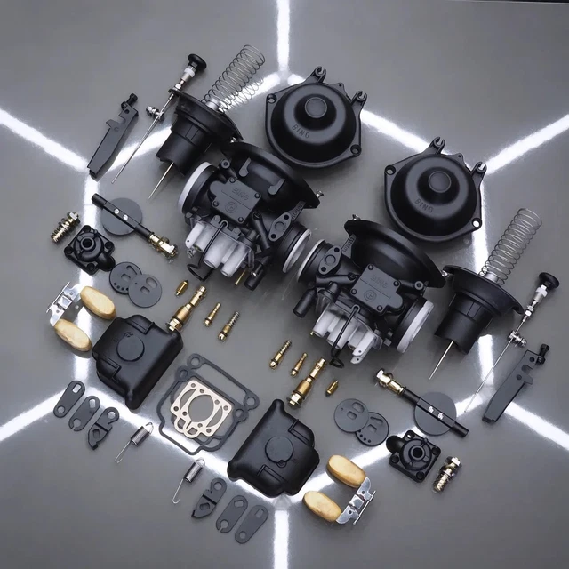 BMW BING VERGASER Restaurierung in Cerakote R45 R50 R60 R65 R67 R75 R80 ...