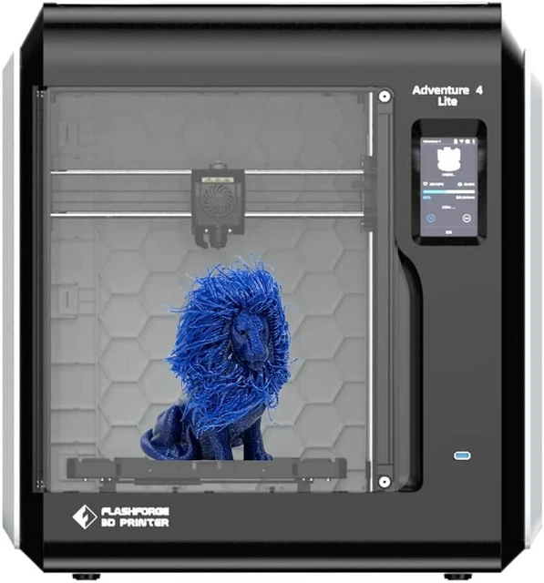 FLASHFORGE ADVENTURER 4 Lite 3D Printer Leveling-Free Carborundum Glass ...