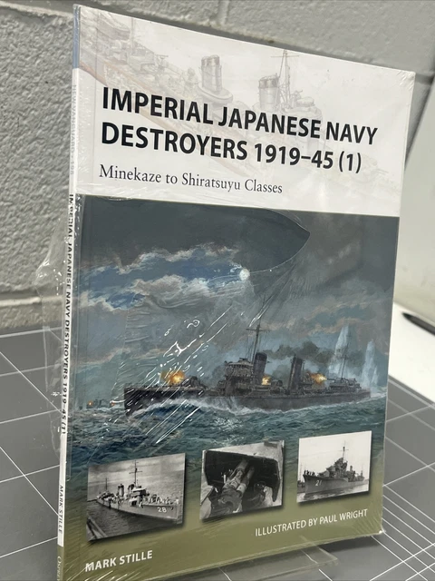 VINTAGE BOOK IMPERIAL Japanese Navy Destroyers 1919 1945 Osprey ...