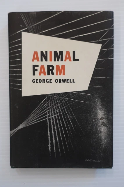 ANIMAL FARM BY George Orwell Facsimile Reprint of Hardcover First ...