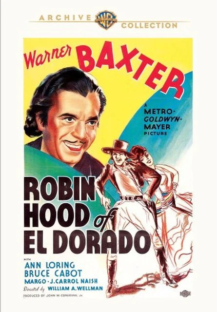 ROBIN DES BOIS De El Dorado DVD (1936) Warner Baxter, Ann Loring, Bruce ...