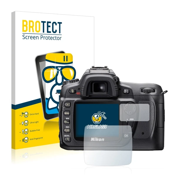 BROTECT ARMORED GLASS film for Nikon D80 display protection glass film ...