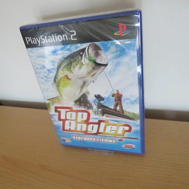 TOP ANGLER REAL Bass Fishing PS2 Sony PlayStation 2, new sealed pal version EUR 73,46 - PicClick FR