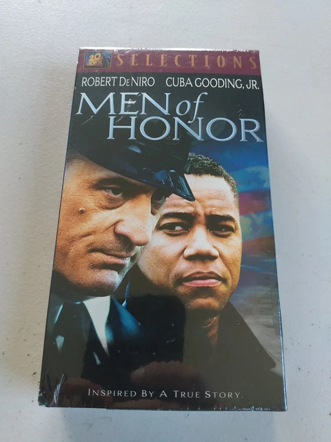 MEN OF HONOR (VHS, 2002)~Robert DeNiro~Military Movie~NEW SEALED £4.66 ...