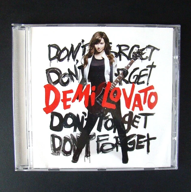 DEMI LOVATO DON'T Forget CD 2008 Debut Album Hollywood Records Pop ...