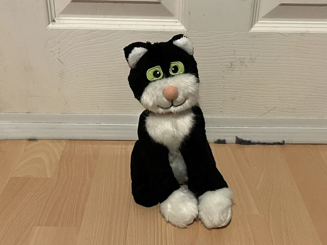 POSTMAN PAT STROKE N Purr Jess The Cat Talking Soft Toy & Figure Bundle ...