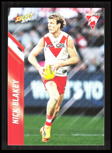 AFL 2024 SELECT Sydney Swans Nick Blakey 151 Card CB-1-4-B-11 EUR 1,67 ...