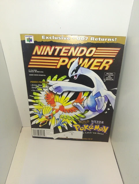 NINTENDO POWER MAGAZINE Vol 136 Sept 2000 Pokémon Gold Silver Inserts ...