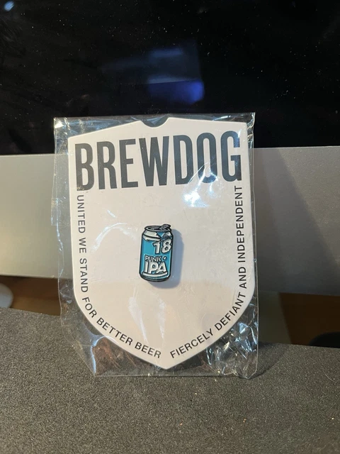 BREWDOG PUNK IPA Beer Can Pin Badge 18th Birthday Edition £5.92 ...