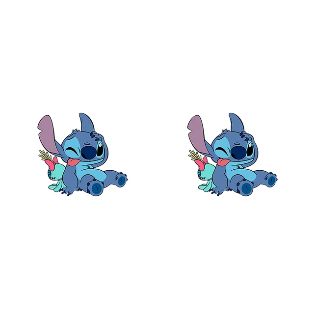 DISNEY'S STITCH LOOKING Confused Alongside His Teddy Scrump Cute ...