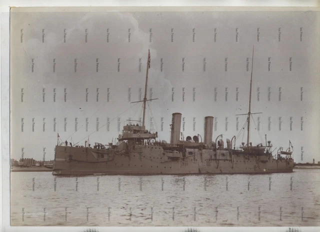 ROYAL NAVY PHOTO submarine depot ship HMS Bonaventure cruiser blt ...