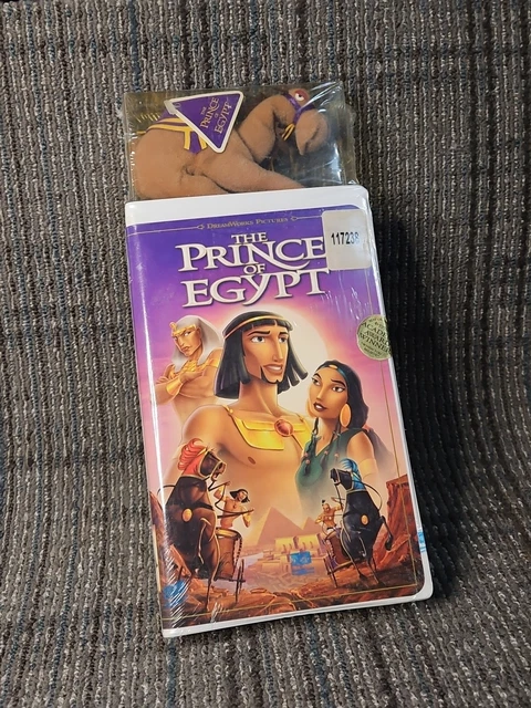 THE PRINCE OF Egypt VHS 1999 DreamWorks Sealed With Camel Toy £7.41 - PicClick UK