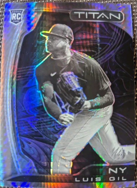 2022 CHRONIQUES TITAN #7 Luis Gil Rc Hyper Prizm Sp /299 Yankees Rookie ...