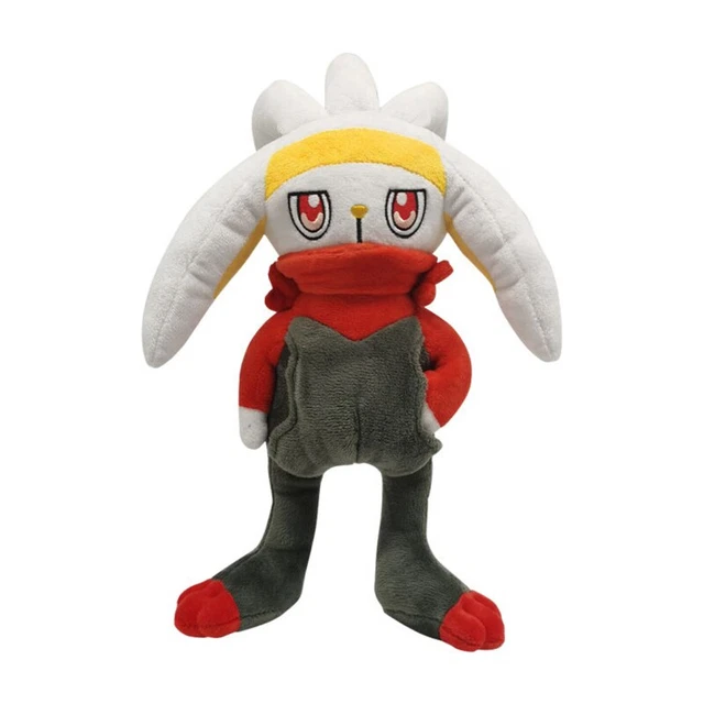 PELUCHE POKEMON LAPYRO Raboot Avant D'evoluer En Pyrobut feu lapin ...
