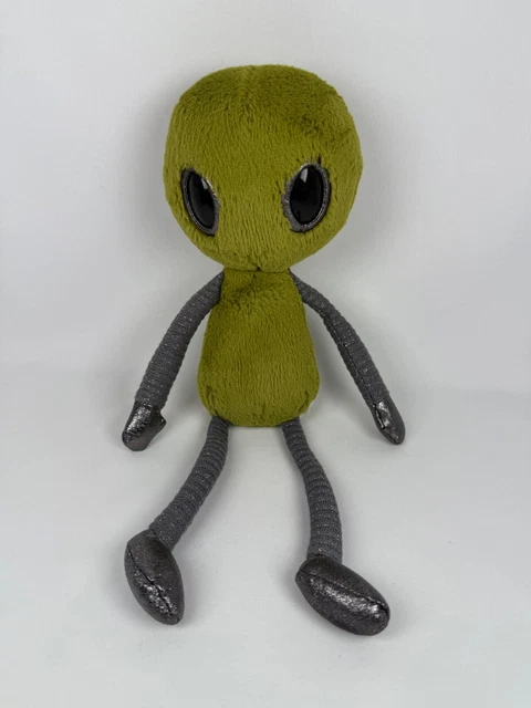 JELLYCAT SMALL ZALIEN Alien Soft Toy Plush Green Cute Space Sparkly £41 ...