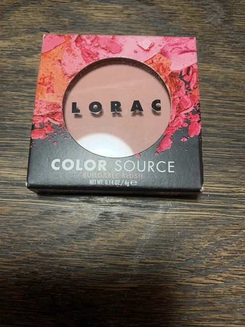 LORAC COLOR SOURCE Buildable Blush Tinge ( Matte ) 0.14 Oz. Boxed $12. ...