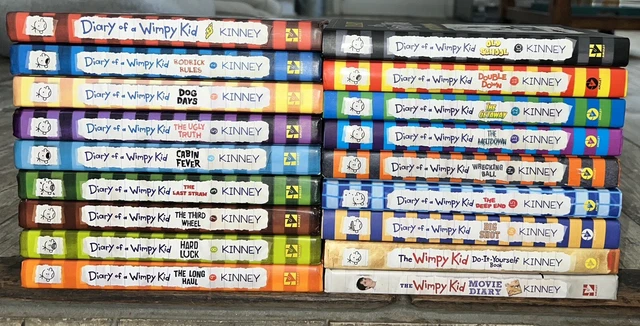 DIARY OF A Wimpy Kid Complete Series Set HC Do It Yourself Movie Diary ...