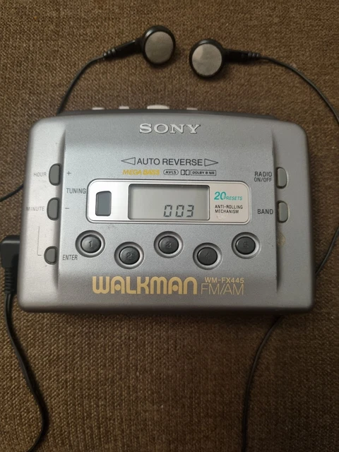 SONY WALKMAN RADIO Cassette Player Wm-Fx445 £26.72 - PicClick UK