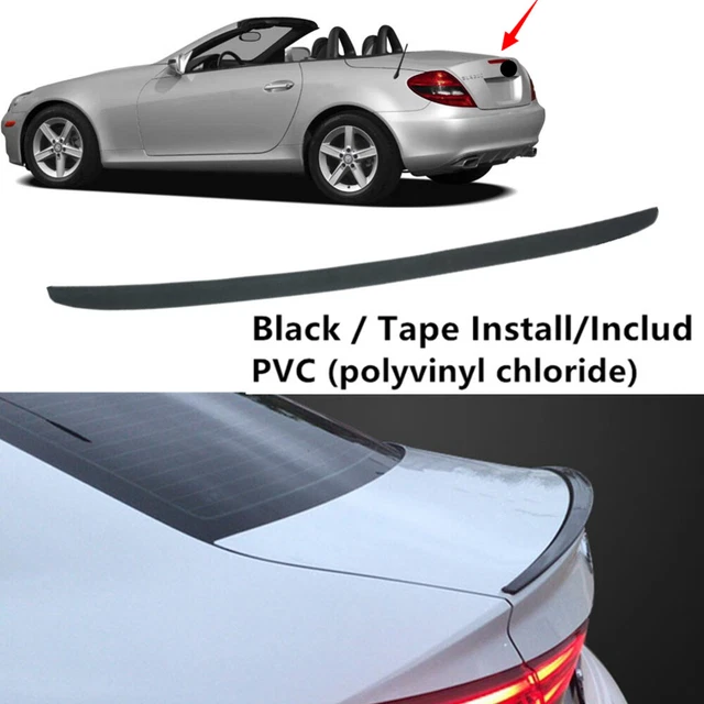 116CM FIT FOR Mercedes SLK R171 04-11 Rear Boot Lip Spoiler Trunk Wing ...