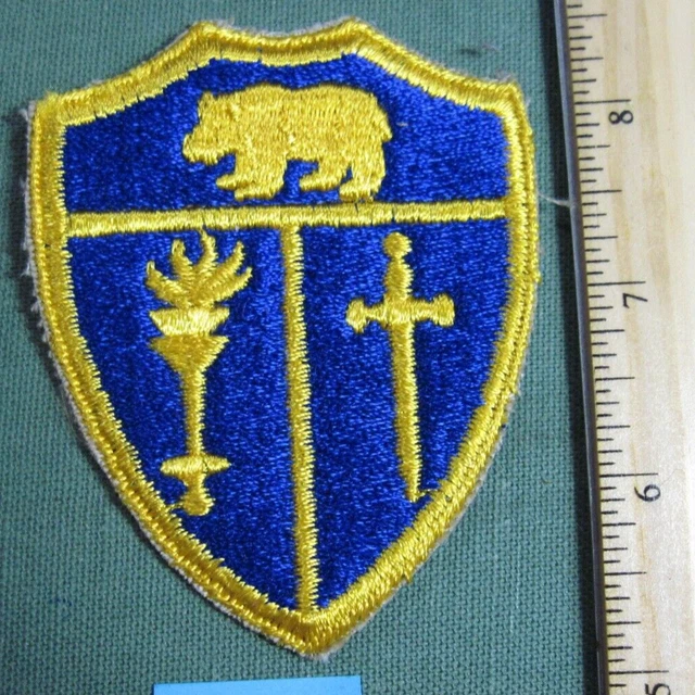 VINTAGE COLOR ARMY ROTC jrotc program CALIFORNIA CADET CORPS PATCH $6. ...