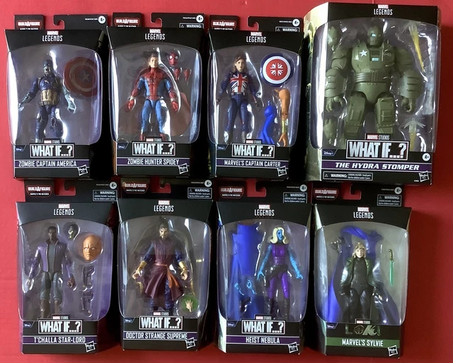 HASBRO MARVEL LEGENDS What If? - The Watcher BAF Wave - LOT Of 8 NISB ...