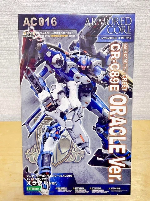 KOTOBUKIYA ARMORED CORE Crest CR-C89E Oracle Ver 1/72 Scale Plastic Kit ...