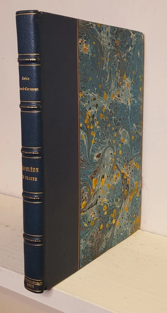 GRAND-CARTERET. NAPOLÉON EN images. Estampes anglaises. RELIURE SIGNÉE ...