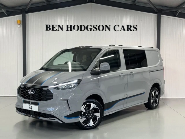 2024 74 FORD Transit Custom 2.0 Ecoblue 300 Sport Dciv Crew Van 170 Ps ...