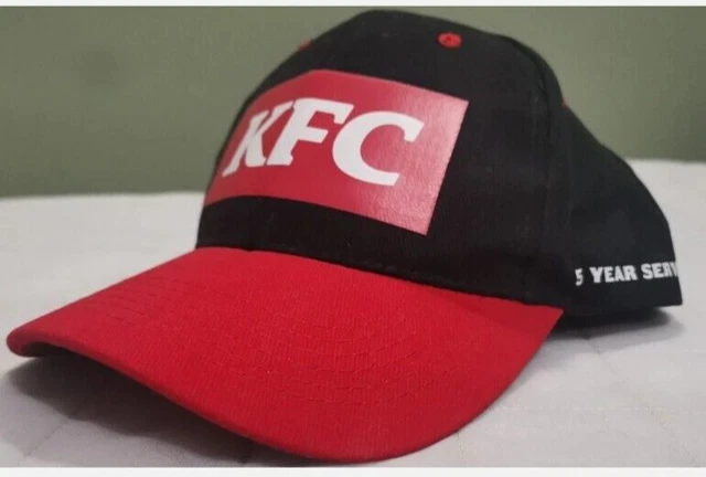 🐔NEW/RARE OFFICIAL KFC Kentucky Fried Chicken Cap/Hat Employees 5 Year ...