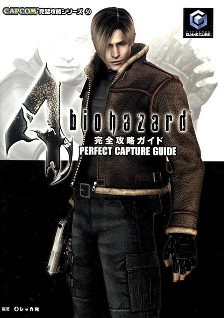 BIOHAZARD 4 GC Guide Book 2005 Japan Game Gamecube Resident Evil Zombie ...