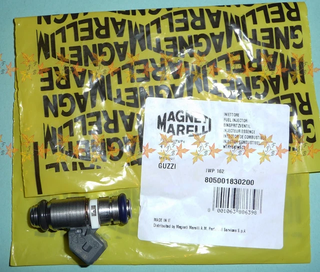 IWP162 WHITE FUEL Injector 4 hole MOTO GUZZI Ducati APRILIA Magneti ...