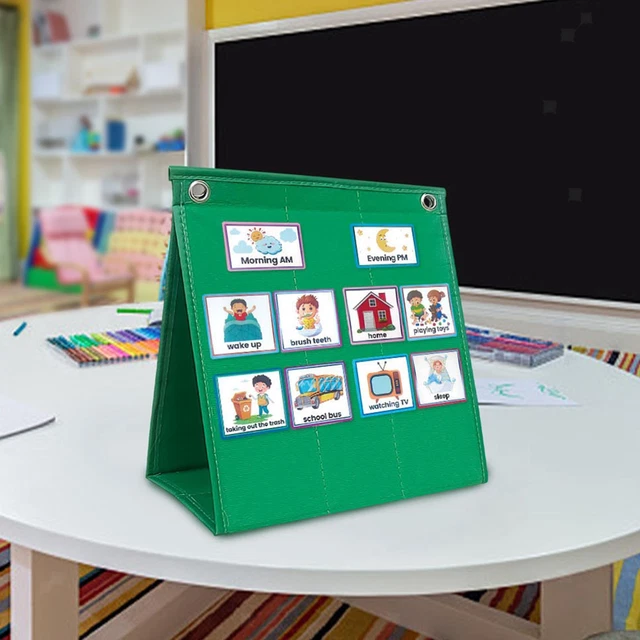 VISUAL SCHEDULE FOR Kids Weekly Progress Chart for Toddlers Girls Kids ...