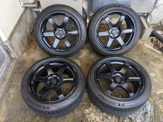 JDM RAYS VOLK RACING TE37 SAGA S-plus 18 inch 9.5J+45 5H PCD114.3 Cust No Tires EUR 4.531,62 ...