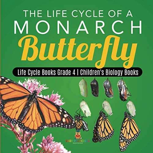 THE LIFE CYCLE of a Monarch Butterfly-Life Cycle Books - NEW Baby ...