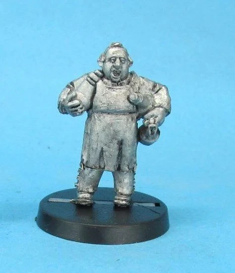 RAL PARTHA MINIATURE 28mm scale Radolphus the Innkeeper Villager VP 101 ...