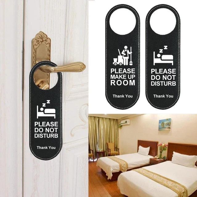 STYLISH DOOR KNOB Hanger Do Not Disturb Sign Elevate Your Space's ...