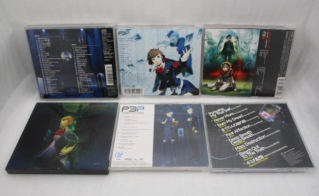 CD PERSONA 3, Fes P3P Bande Originale & 3 Portable Burn My Dread 6CDs ...