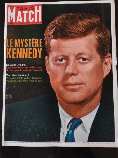 PARIS MATCH DU 4/03/1967; Le mystère Kennedy/ Burton analyse Liz ...