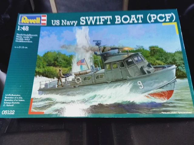 REVELL 1/48 SCALE US Navy Swift Boat Model Kit 05122 £6.96 - PicClick UK