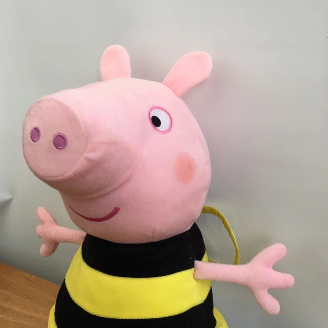 PEPPA PIG BEE Fancy Dress 12” Plush Soft Toy £11.00 - PicClick UK