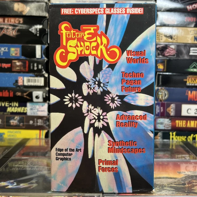FUTURE SHOCK 1994 VHS Tested 3D Graphics Brian Eno Aphex Twin ...