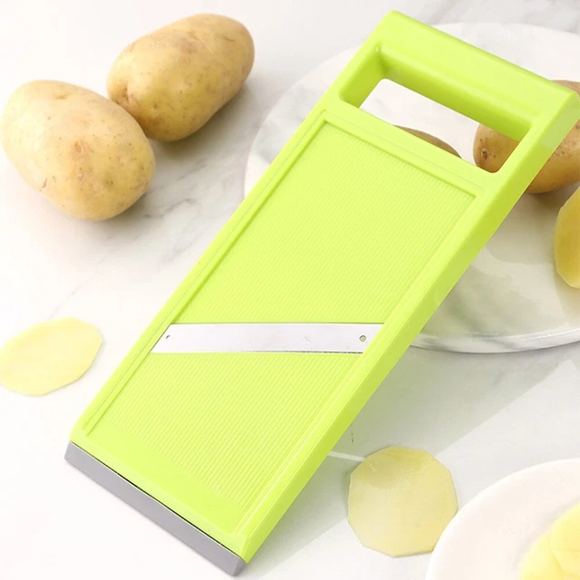 YELLOW VEGETABLE CHIP Maker Multipurpose Potato Chip Slicer Kitchen ...