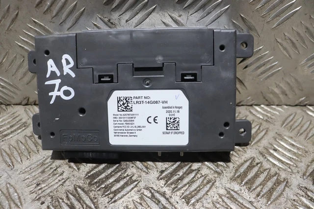 FORD TRANSIT CUSTOM Mk8 Phone Interface Module Lr3T-14G087-Vh 2018-2022 ...