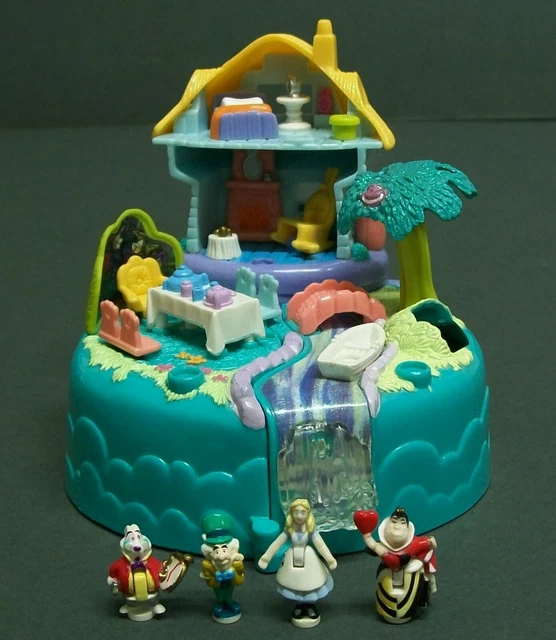 Vintage Disney Polly Pocket Alice In Wonderland 100 Complete Bluebird £43000 Picclick Uk