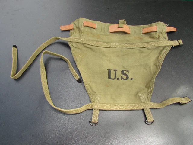 TRIANGLE PACK CARRIER of / The Haversack US M28 Original 1942 US Army ...